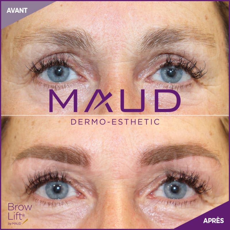 Brow Lift Avant / Après | Maquillage Permanent Sourcils | MAUD